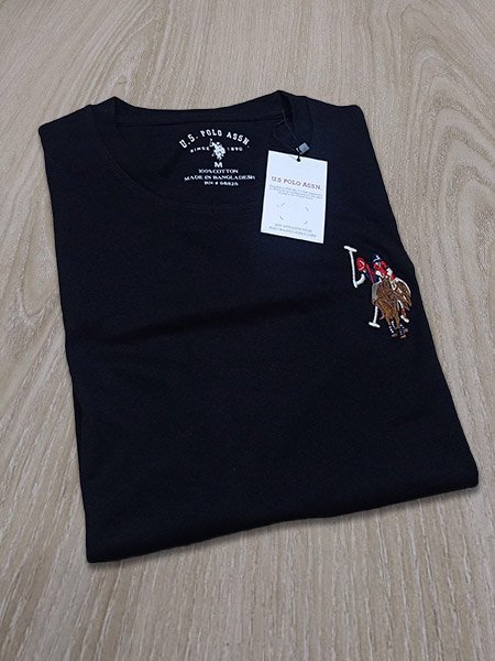Mens Cotton Black Summer Friendly T Shirts In Bangladesh